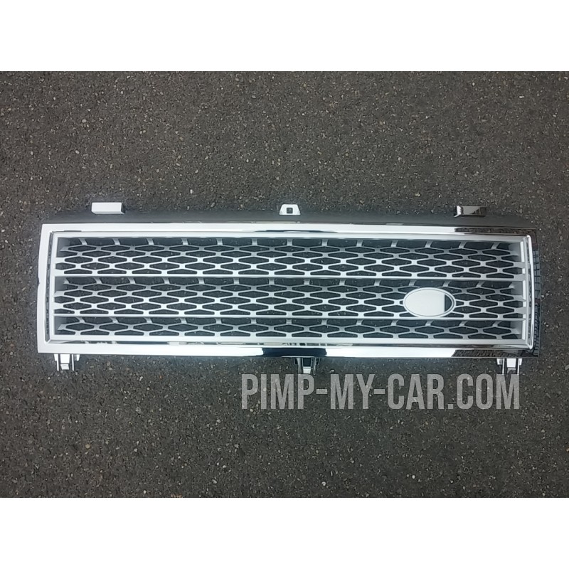 Calandre Range Rover L322 2003-2005 contour chrome / int gris
