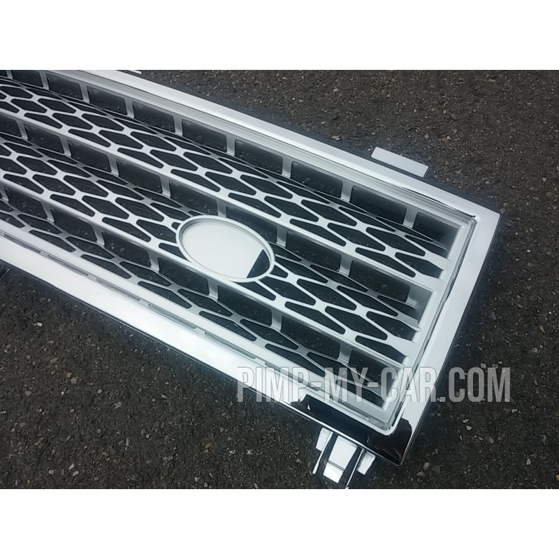 Calandre Range Rover L322 2003-2005 contour chrome / int gris
